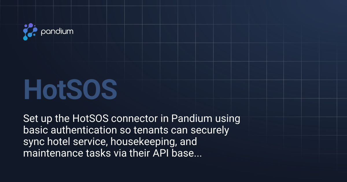 HotSOS | Pandium Docs