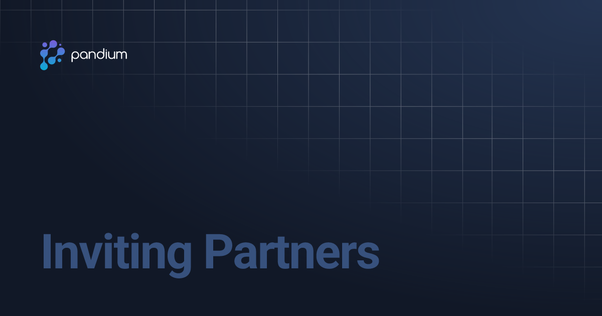Inviting Partners | Pandium Docs