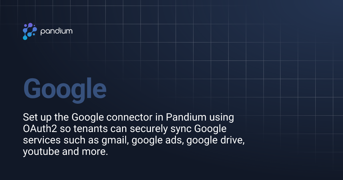 Google | Pandium Docs