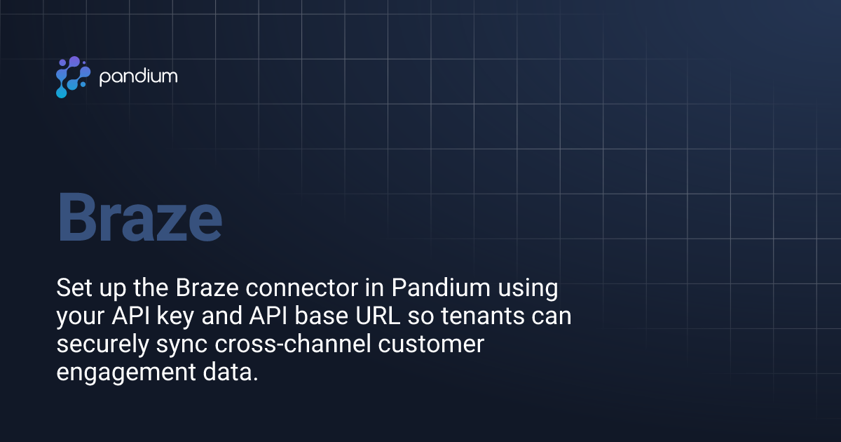 Braze | Pandium Docs
