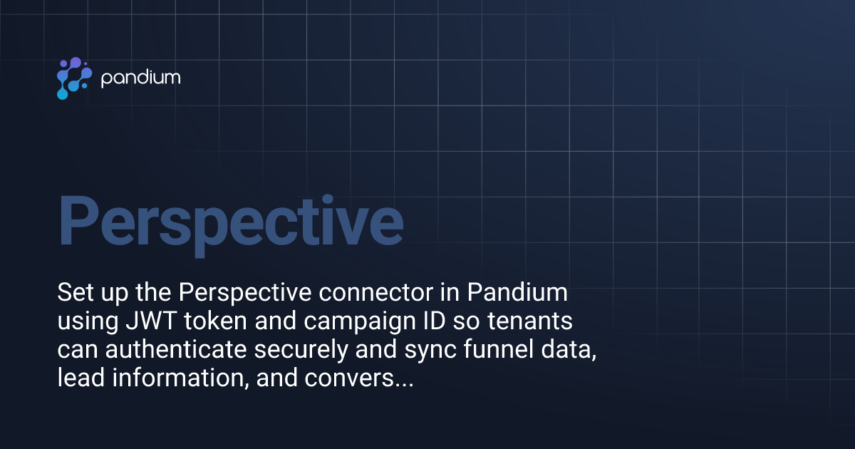 Perspective | Pandium Docs